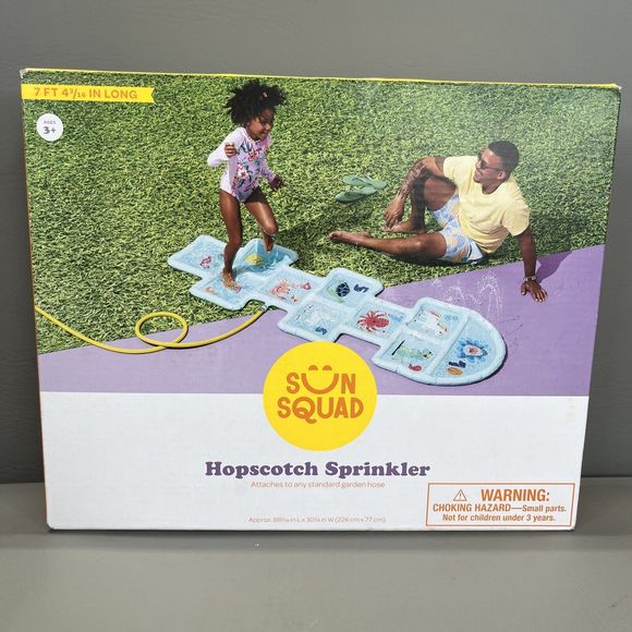 Sun Squad | Toys | Sun Squad Hopscotch Water Splash Pad Sprinkler ...